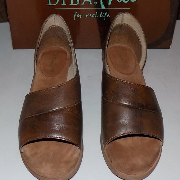 Diba | Shoes | Diba True Derby City Cognac Leather Dorsays Us9 | Poshmark